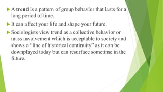 Defining trend | PPTX