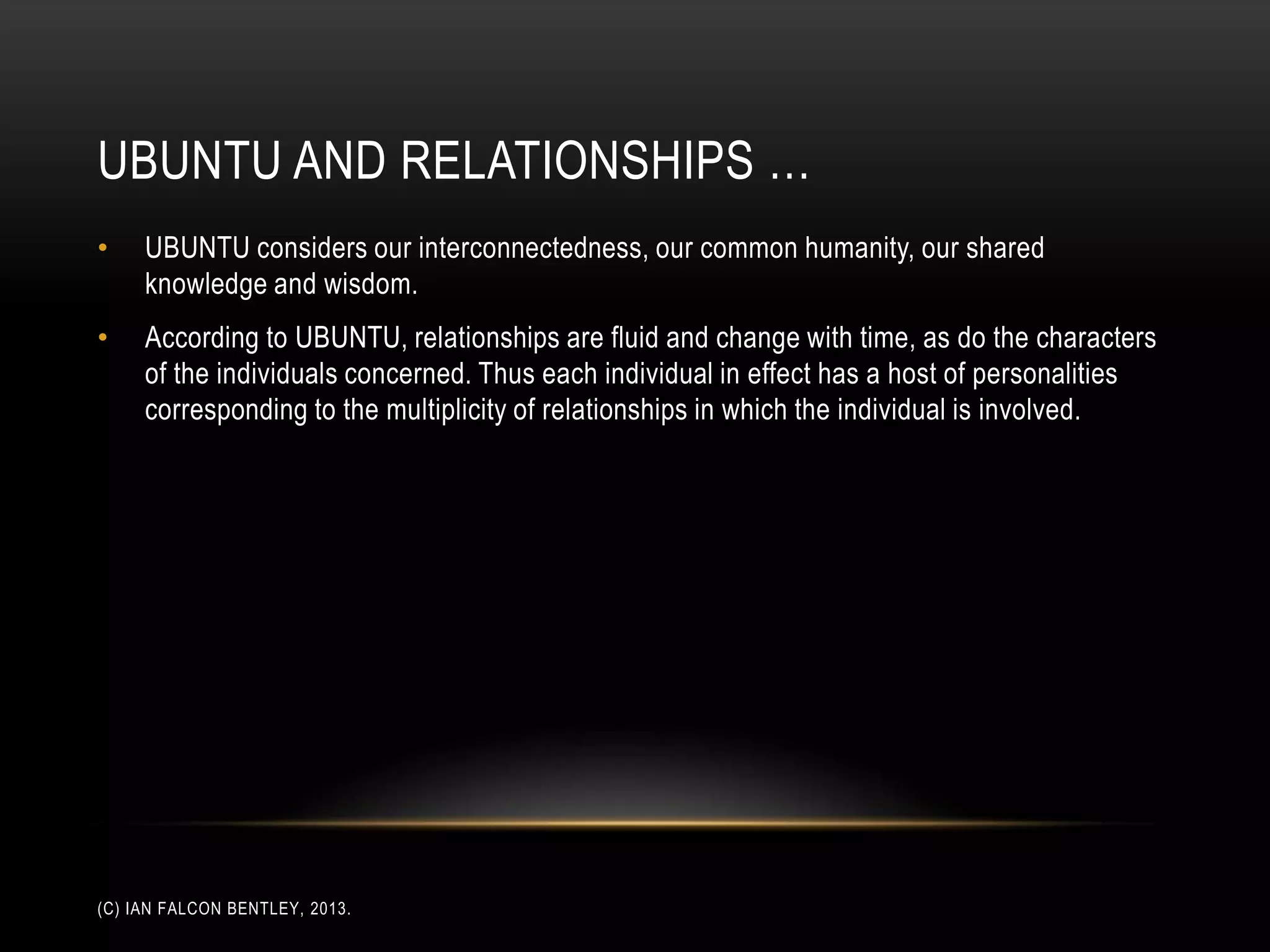 Defining ubuntu | PPTX