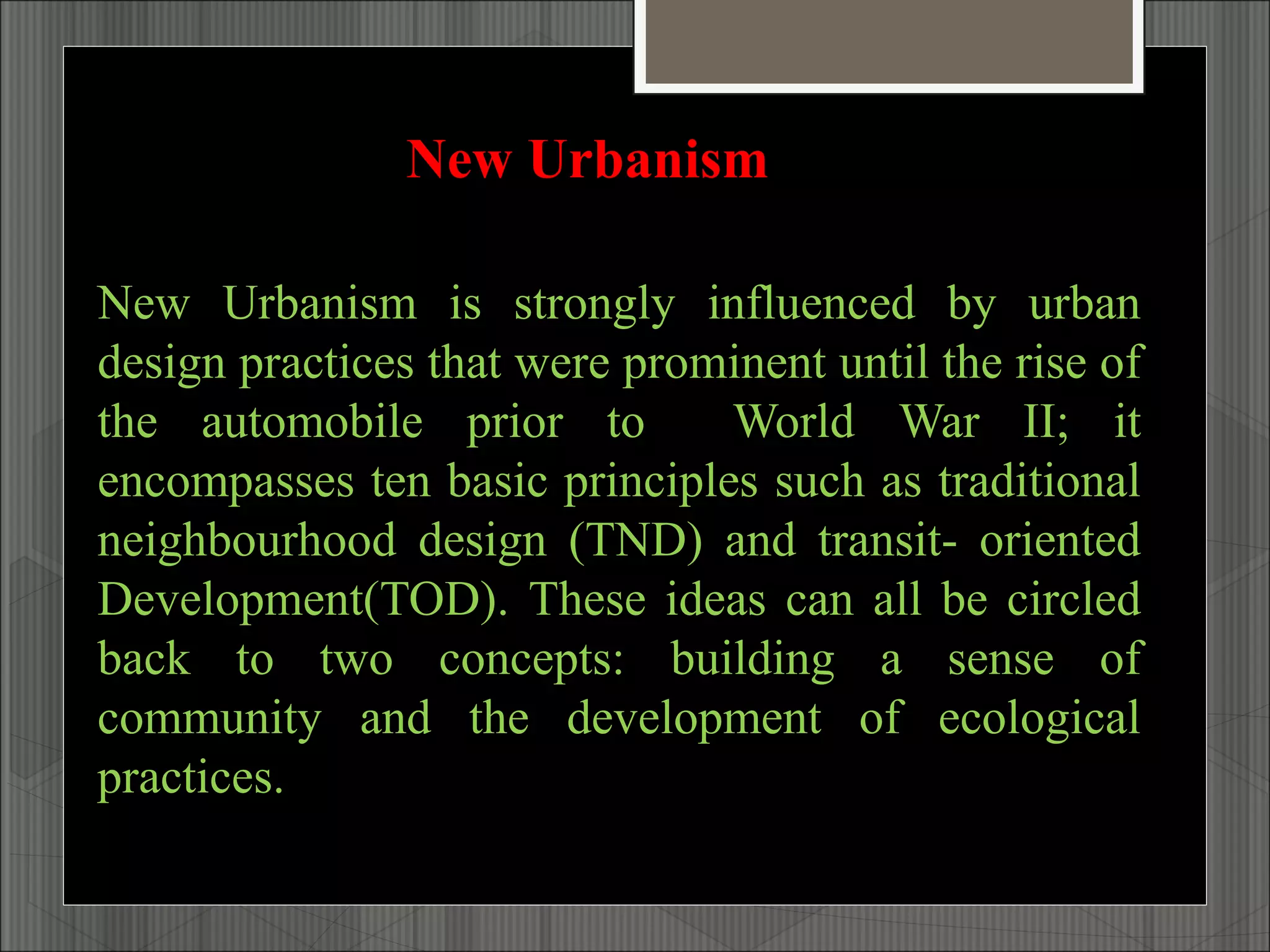 Defining Urban Urbanization and Urbanism | PPT