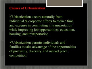 Defining Urban Urbanization and Urbanism | PPT