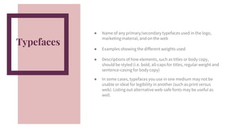 Defining Your Brand and the Importance of a Style Guide | PPT