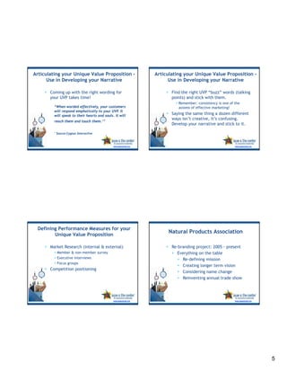 Defining your unique value proposition | PDF