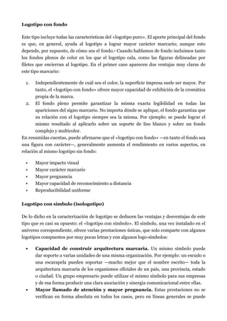 Definir tipo marcario | PDF