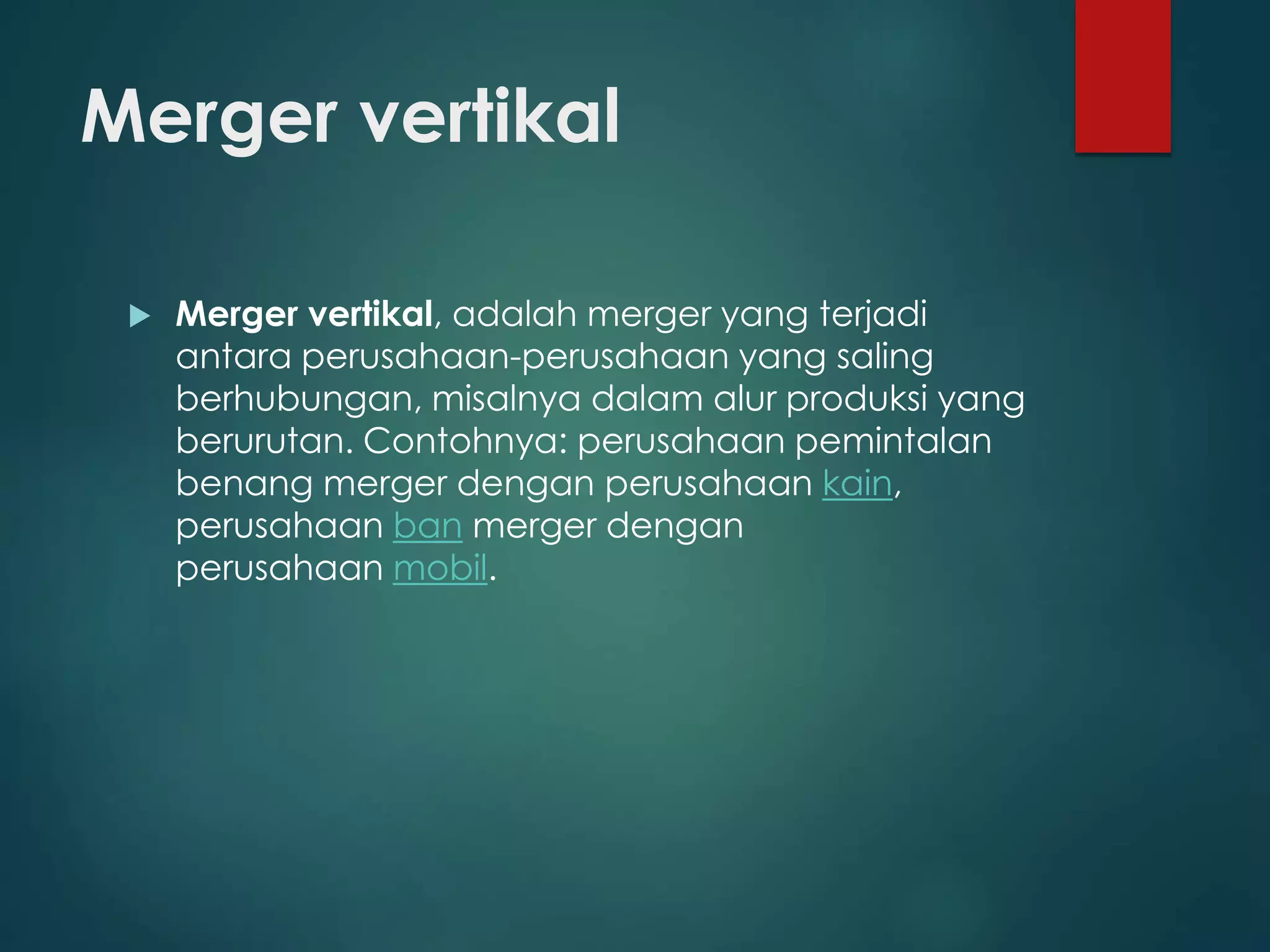 Definisi definisi merger, penggabungan usaha, dan koperasi sebagai ...