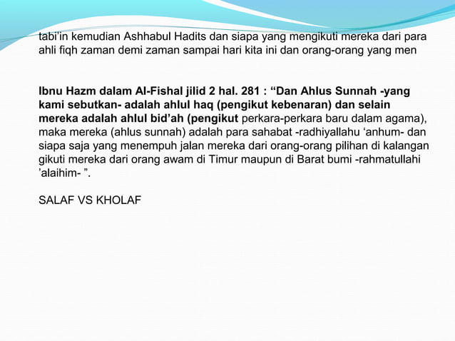 Definisi aswaja nu | PPT