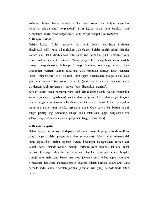 Definisi belajar | PDF