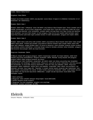 Definisi elektrik | DOCX