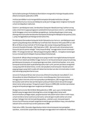 Definisi e pembelajaran | PDF