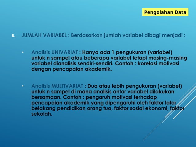 jenis dan definis data-data dalam statistika | PPT
