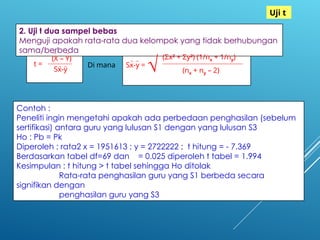 jenis dan definis data-data dalam statistika | PPT