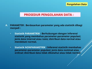 jenis dan definis data-data dalam statistika | PPT