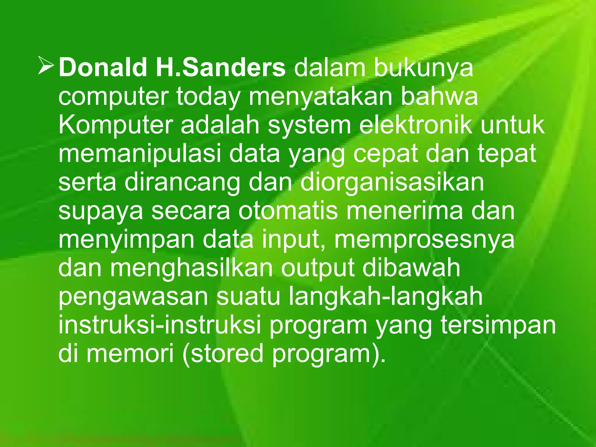 Definisi Komputer | PPT