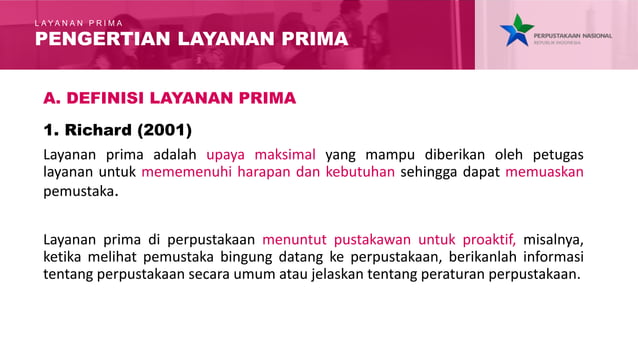 Definisi layanan prima | PPT
