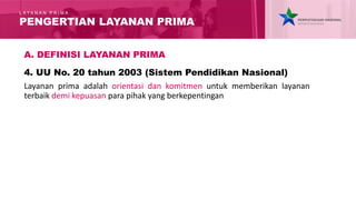 Definisi layanan prima | PPT