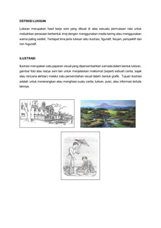 Definisi lukisan | DOCX