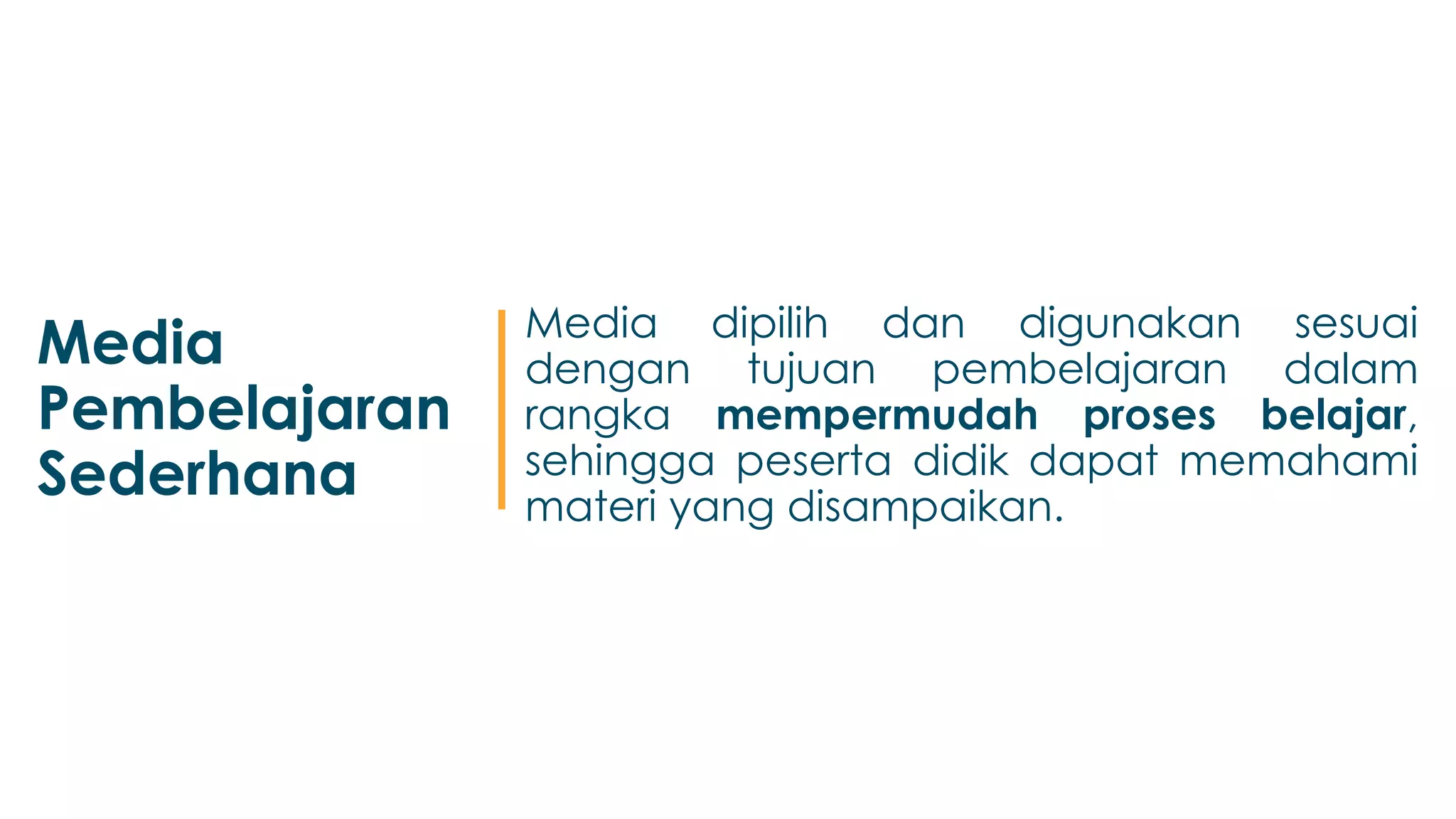 Definisi media pembelajaran sederhana | PDF