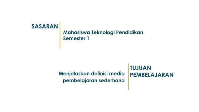 Definisi media pembelajaran sederhana | PPT