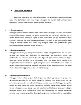 Definisi pelanggan | DOCX