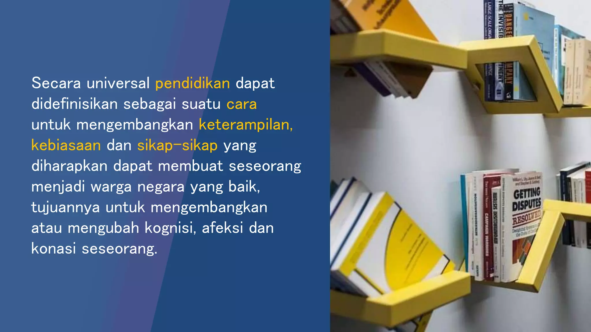 Definisi pendidikan Menurut Ahli | PPTX