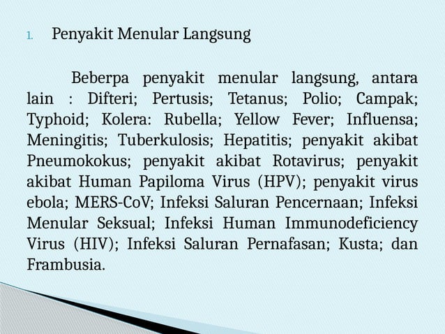 Penyakit menular yang disebabkan oleh bentuk kenakalan | PPTX