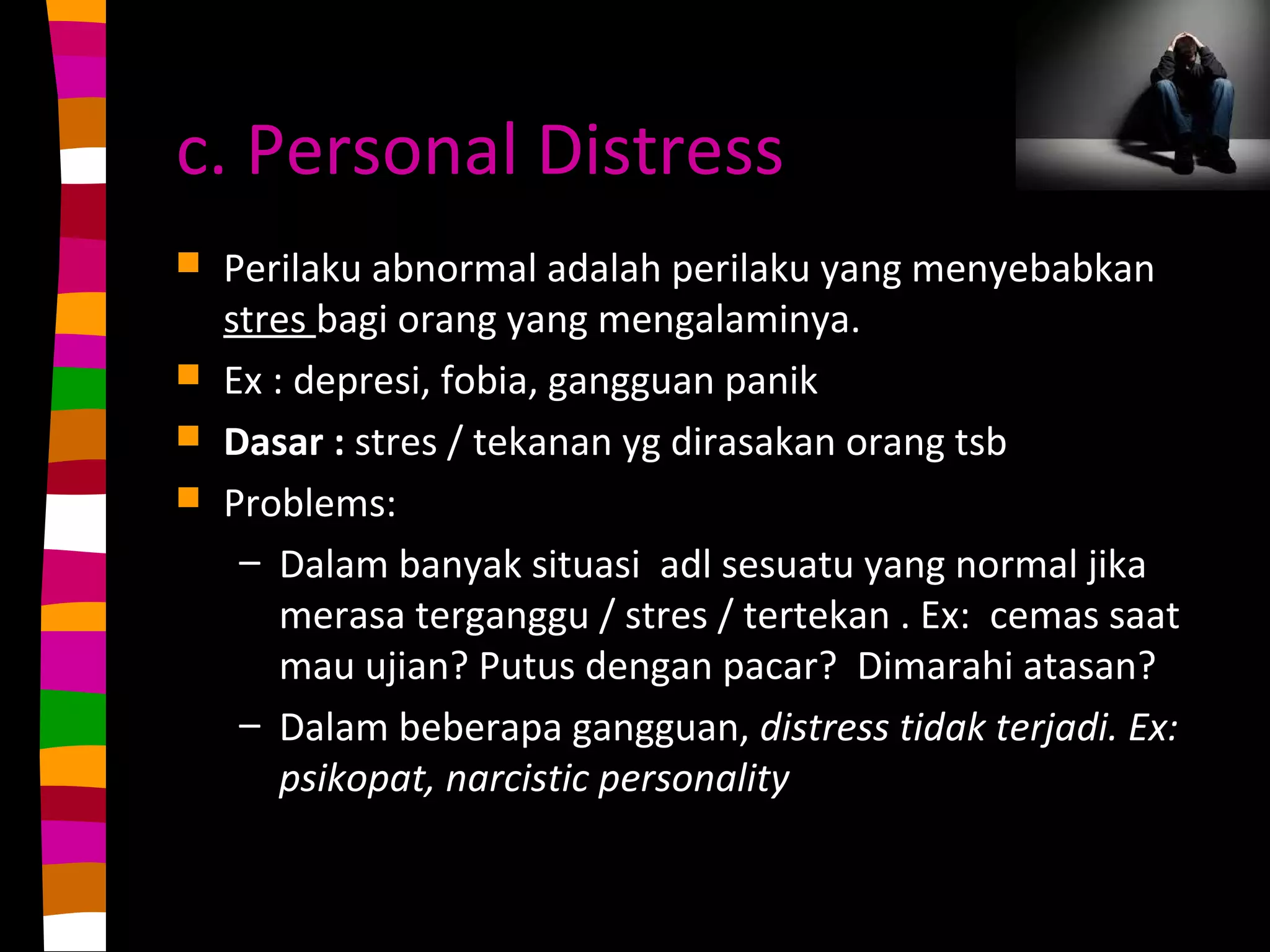 Definisi perilaku abnormal 1 | PPT
