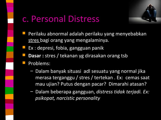 Definisi perilaku abnormal 1 | PPT