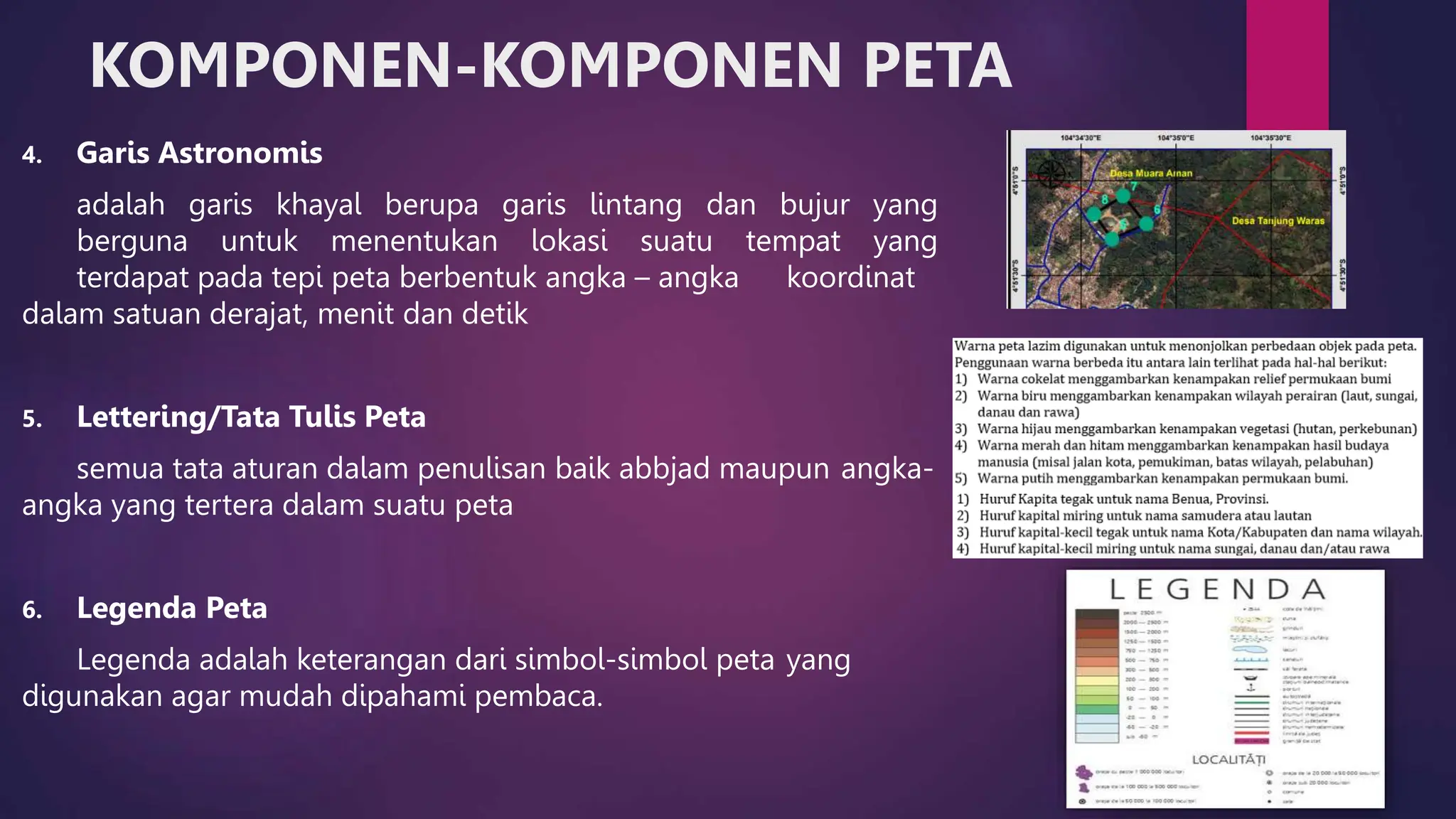 DEFINISI PETA, JENIS PETA DAN KOMPONEN PETA.pptx