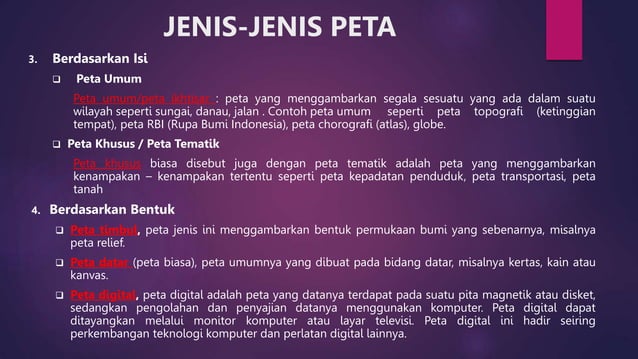 DEFINISI PETA, JENIS PETA DAN KOMPONEN PETA.pptx