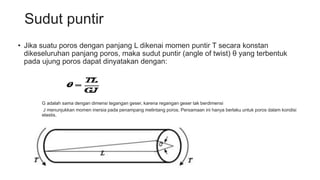 Definisi torsi | PPT