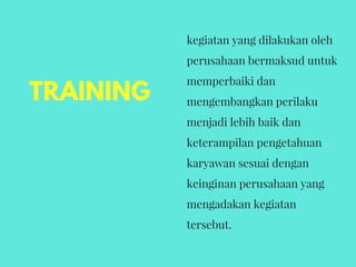 Definisi training | PDF