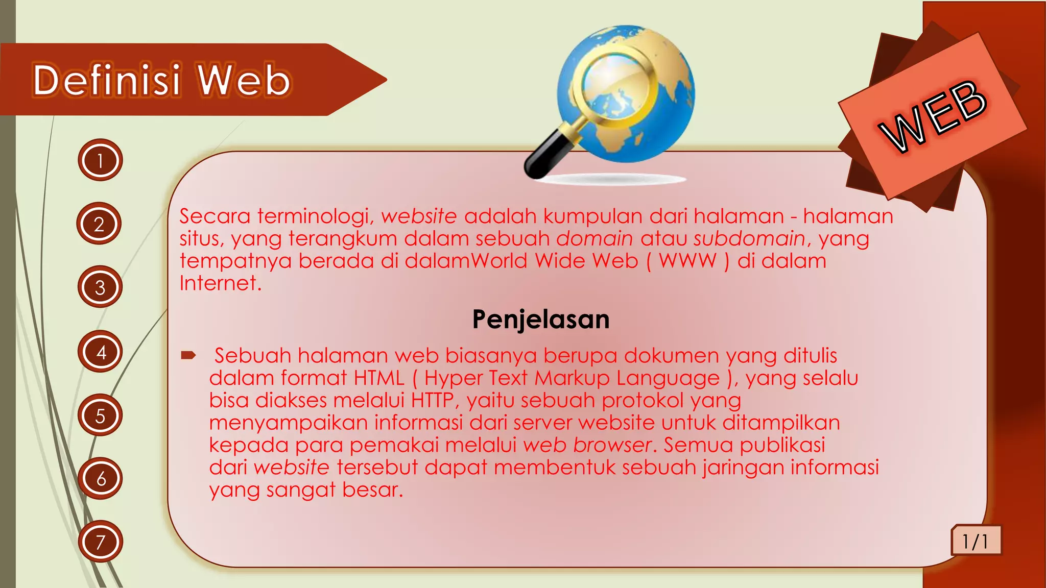PRESENTASI WEB | PPTX