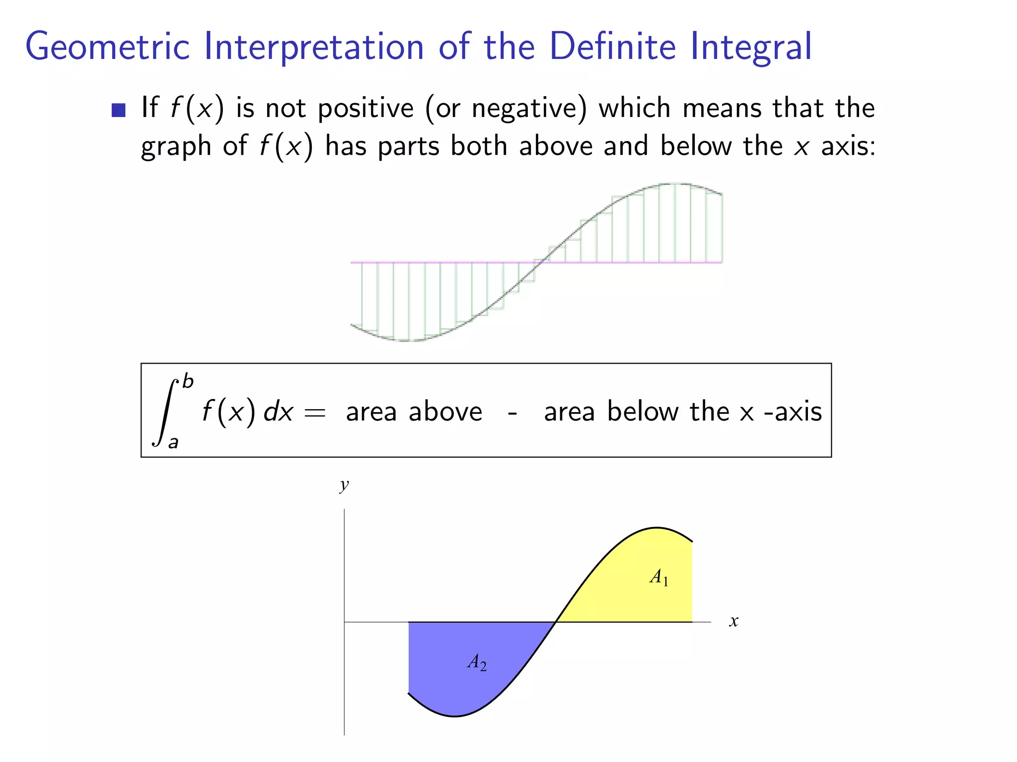 The Definite Integral | PDF