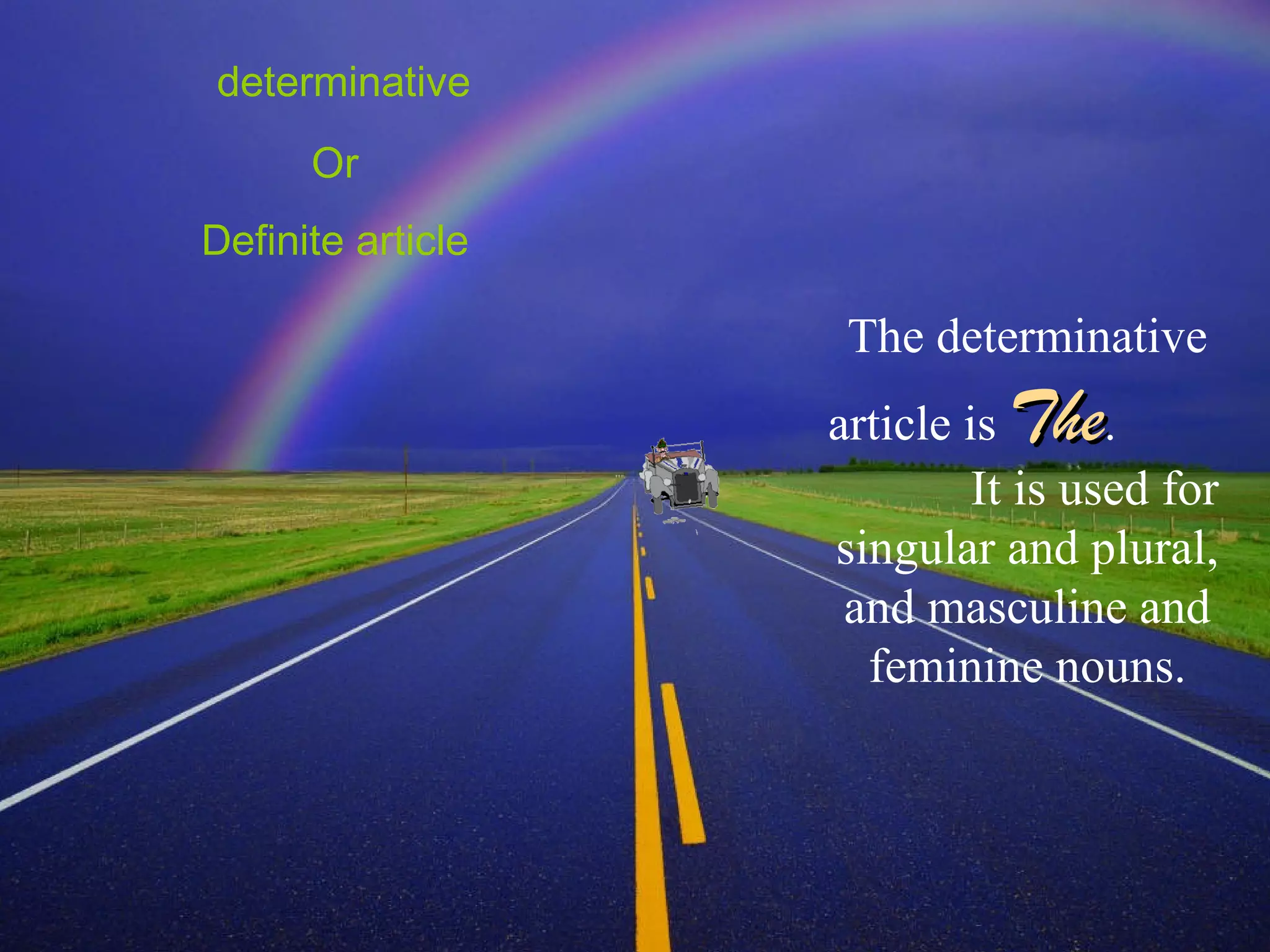 Definite and indefinite articles | PPT