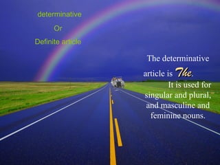 Definite and indefinite articles | PPT