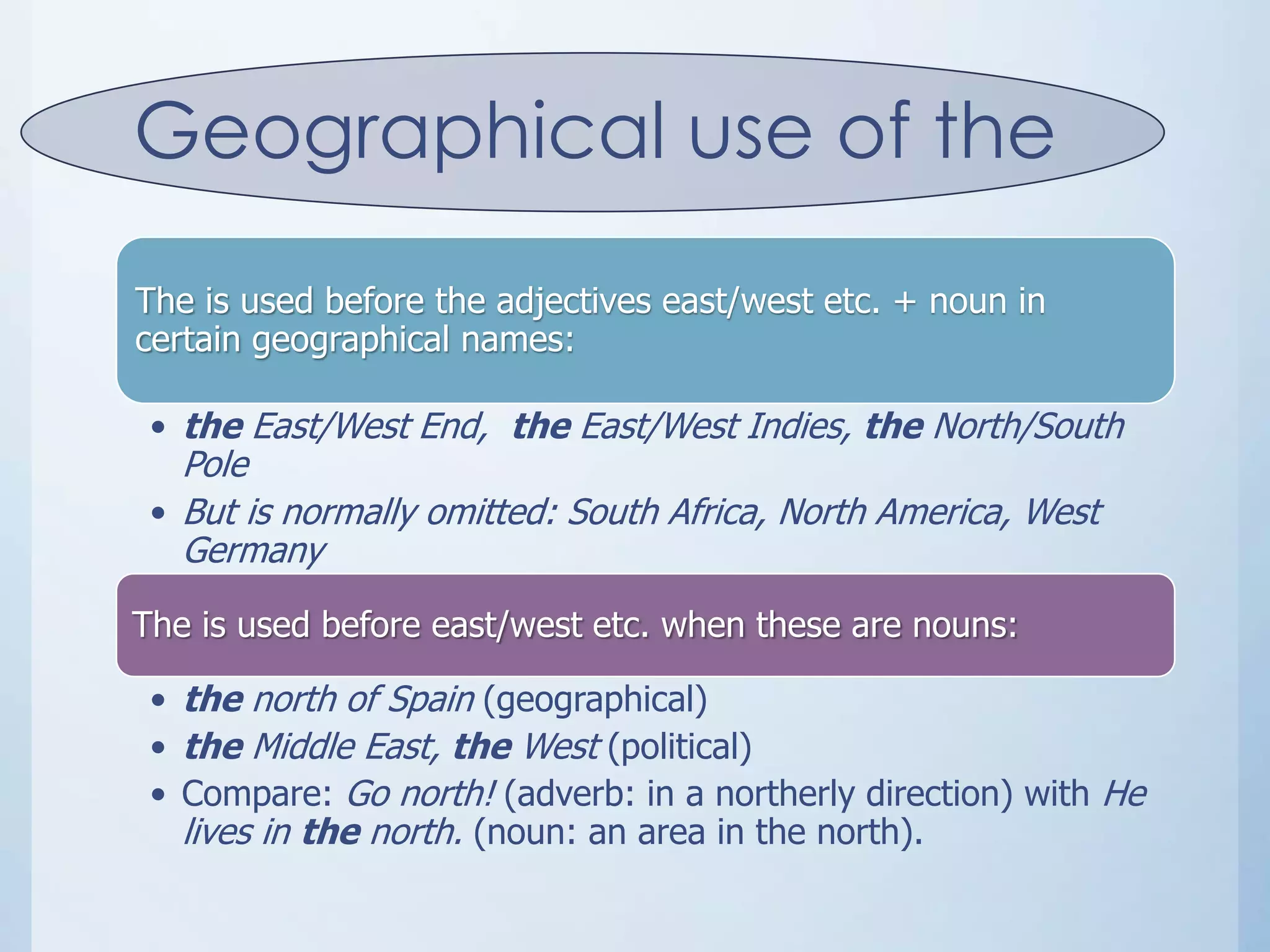 The English Definite Article | PPTX