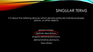 definite description of philosophy of language.pptx