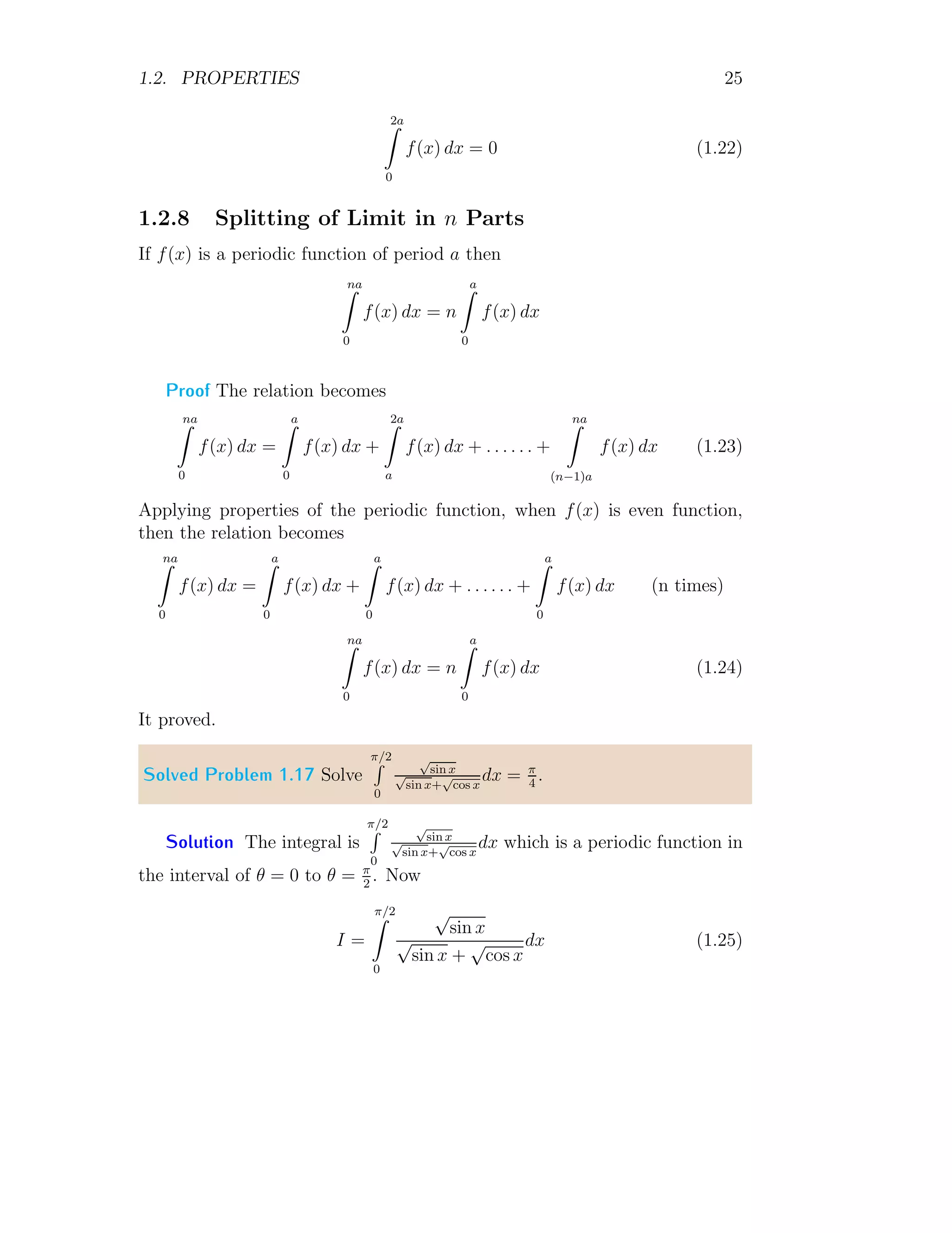 Principle of Definite Integra - Integral Calculus - by Arun Umrao | PDF
