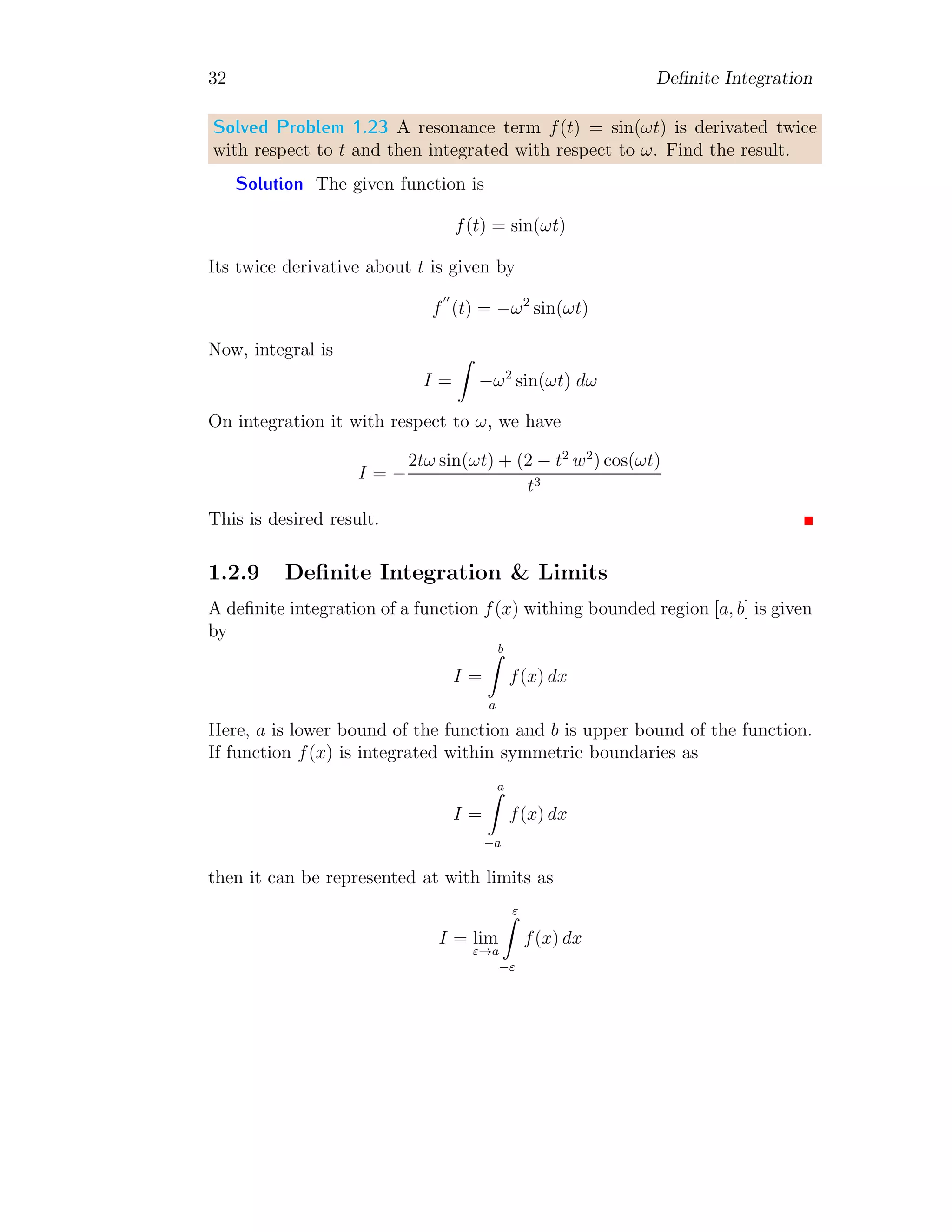 Principle of Definite Integra - Integral Calculus - by Arun Umrao | PDF