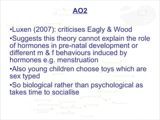 A2 Gender biosocial approach | PPT
