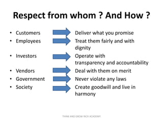 Definite major purpose 1st principle of success | PPTX