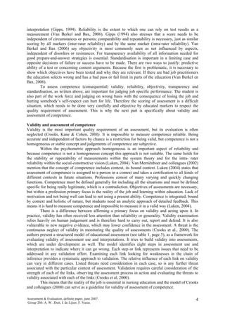 Evaluatie en assessment binnen de opleiding Verpleegkunde VUMC | PDF