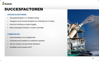 De weg naar een volwassen relaticsmodel bij boskalis | PPTX