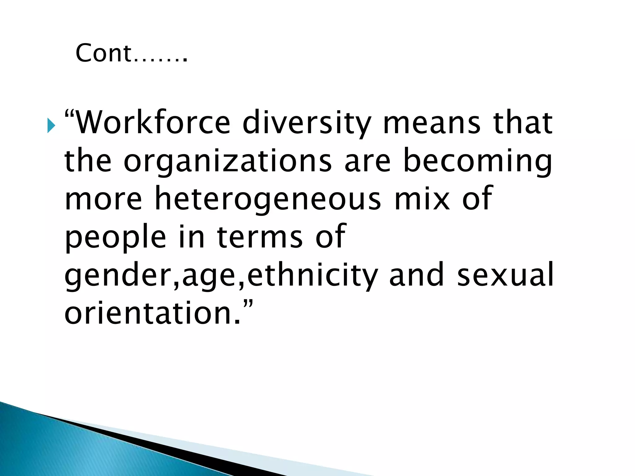 workforce diversity | PPTX
