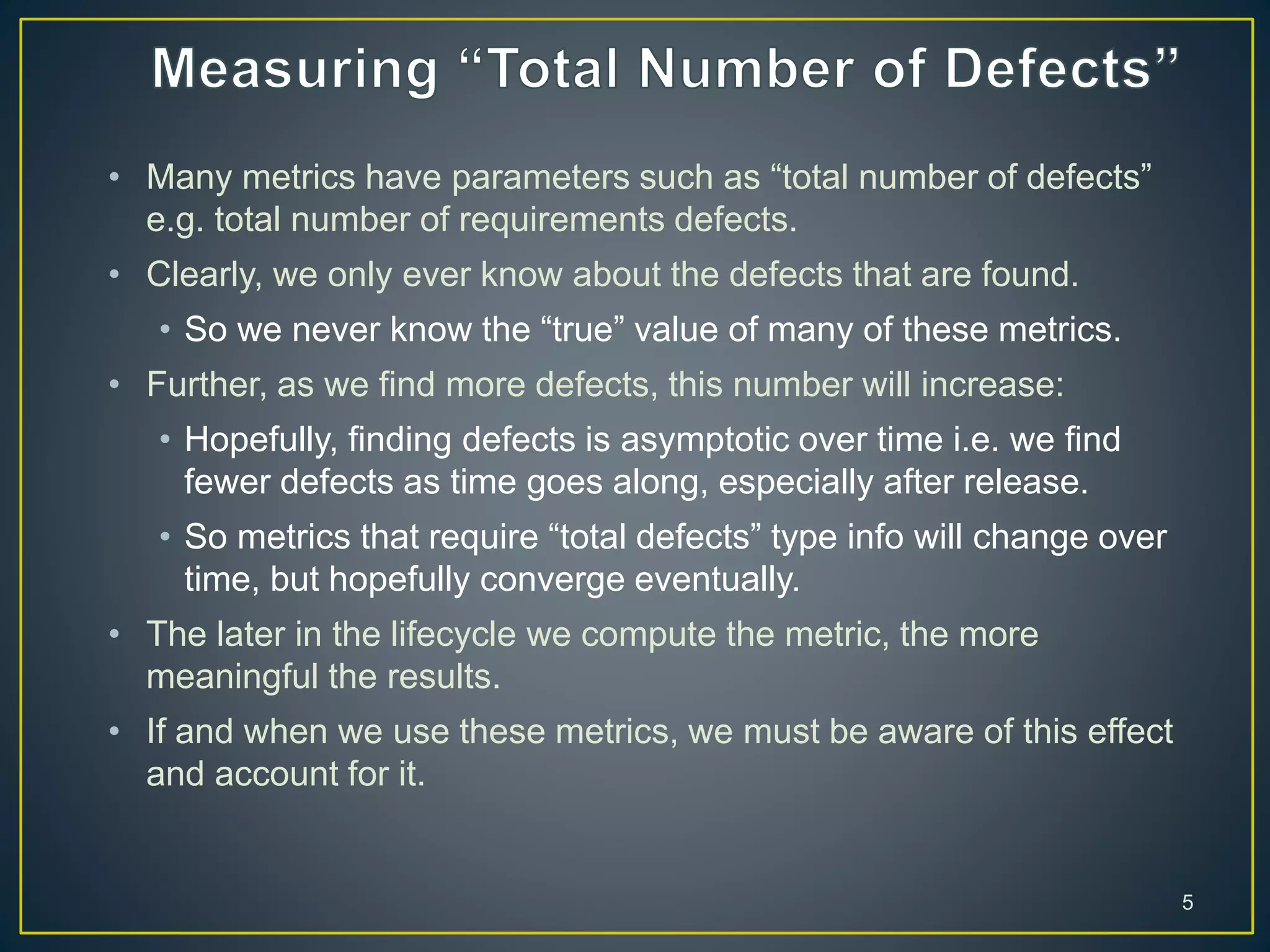 Defect Density matrix SQA | PPTX