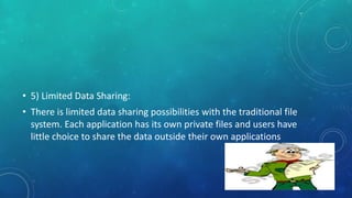 old file system/traditional file sysytem | PPT | Free Download