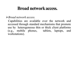 Definition of cloud computing | PPTX