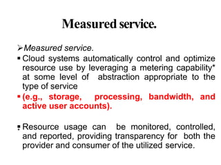 Definition of cloud computing | PPTX