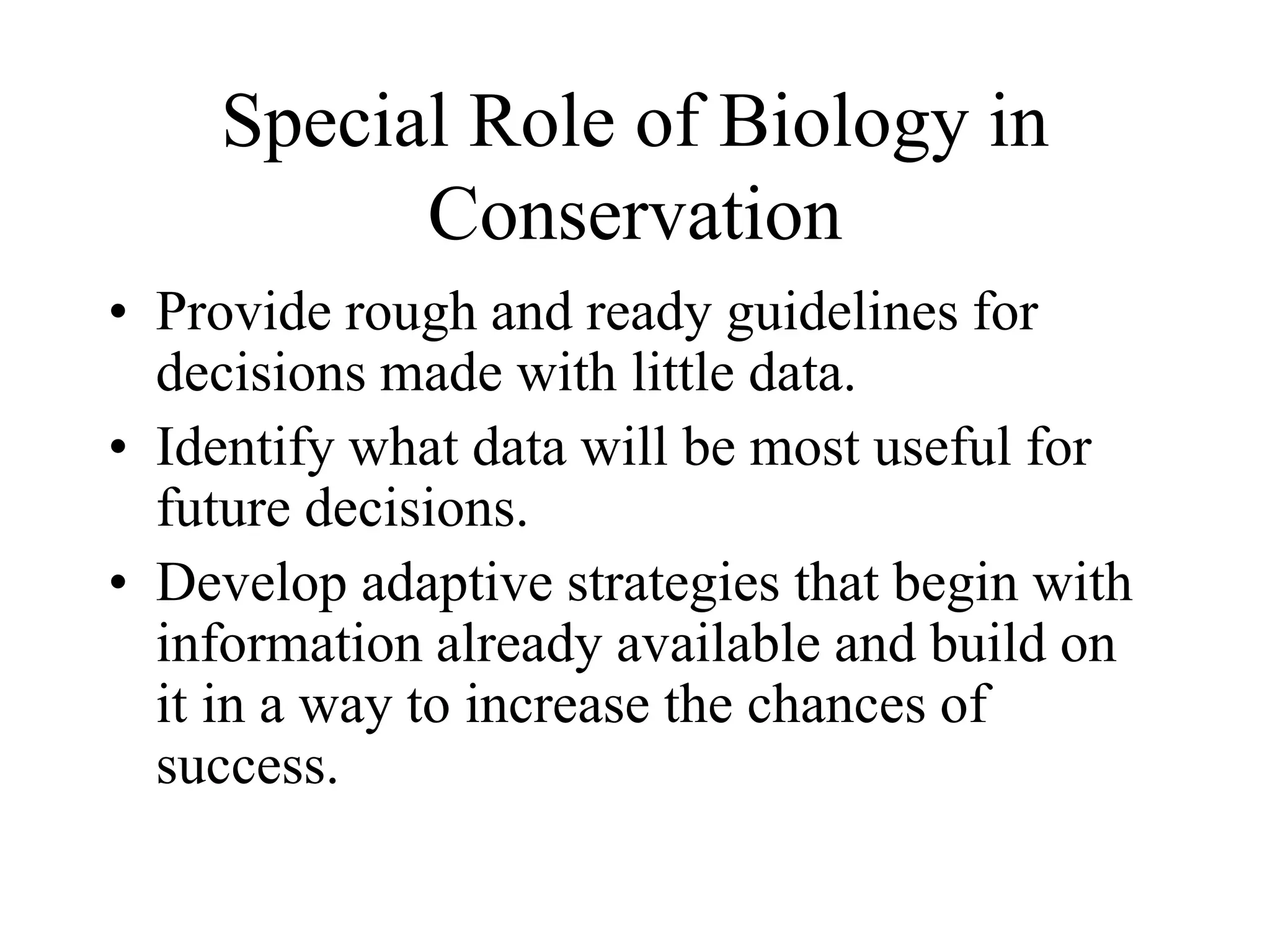 Conservation of biology & eco Definition.ppt