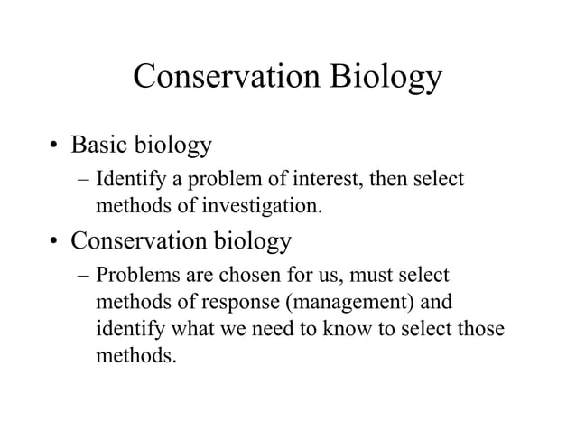 Conservation of biology & eco Definition.ppt