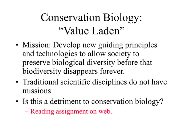 Conservation of biology & eco Definition.ppt